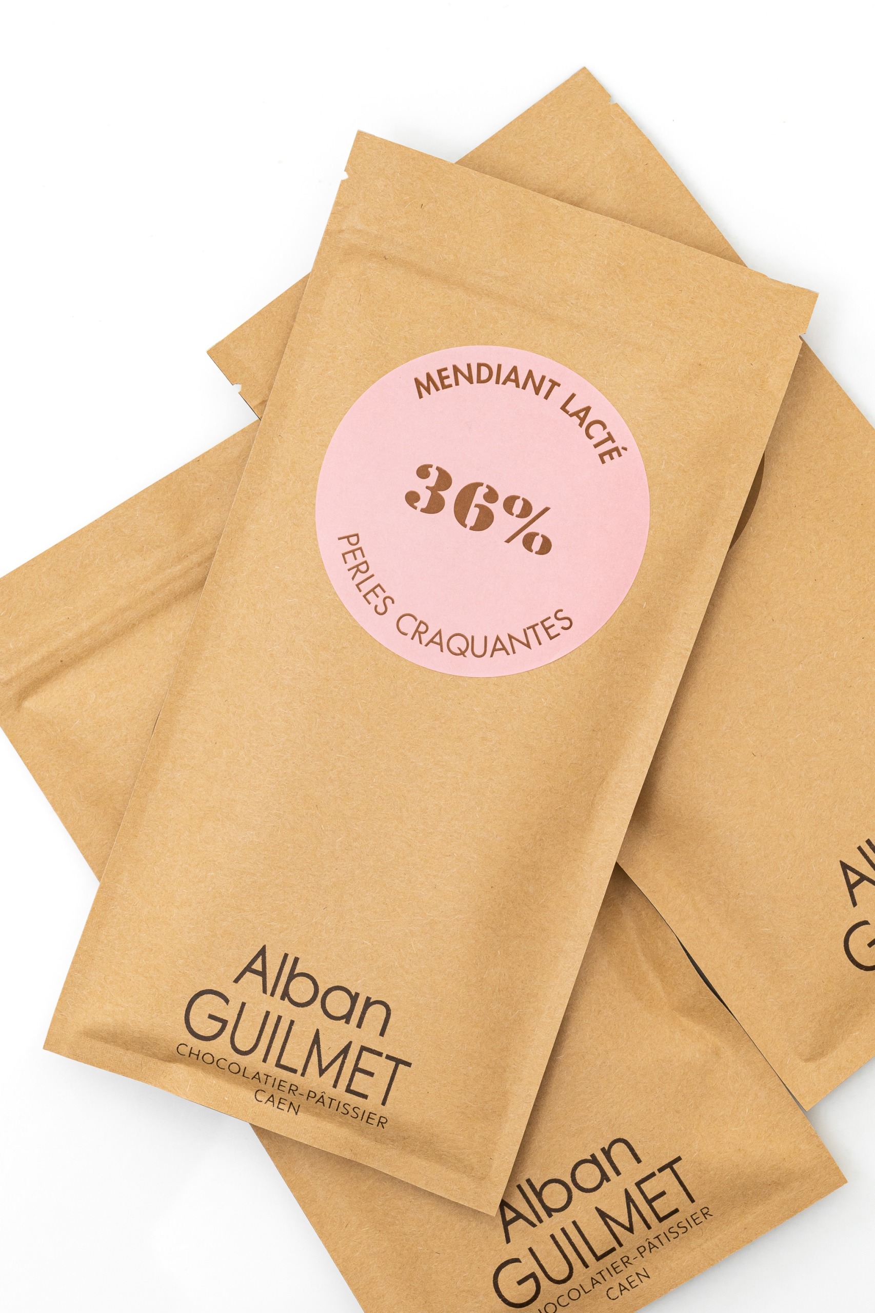 Perles craquantes lait - Alban Guilmet