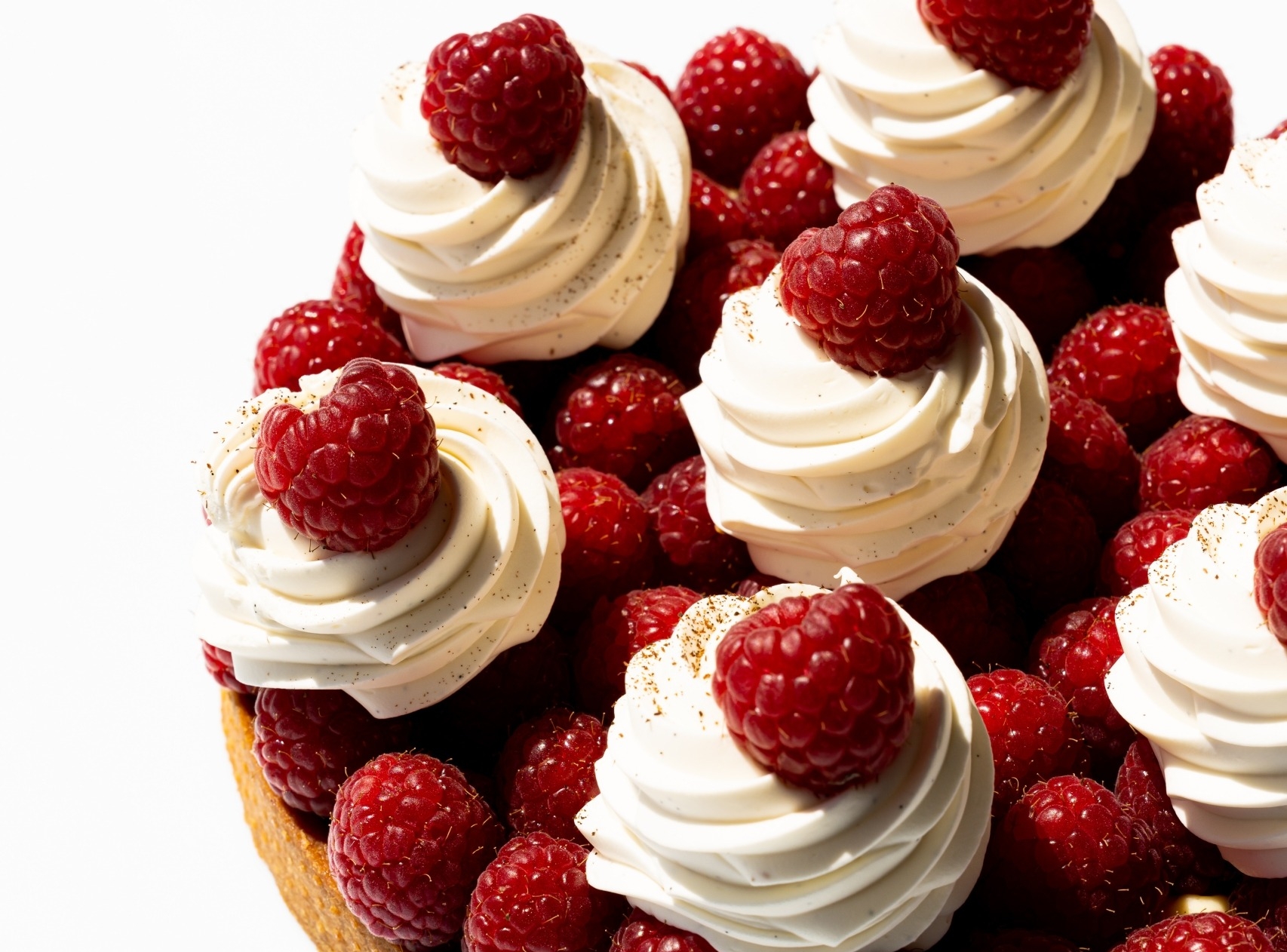 Tarte Framboise 6 pers - Alban Guilmet