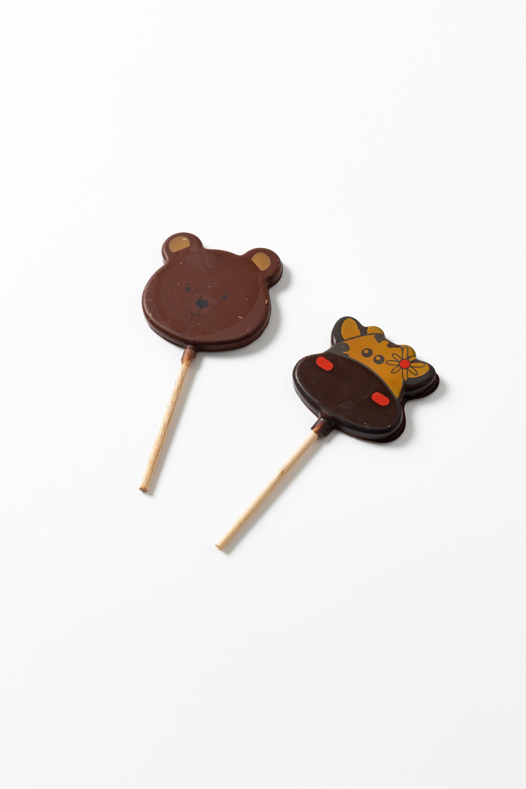 Sucette chocolat noir - Alban Guilmet